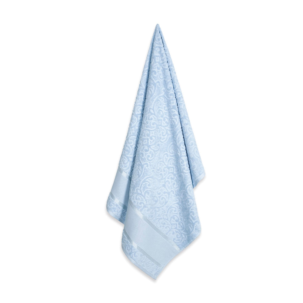 Toalha de Rosto Para Bordar Karsten Melina II Baby Blue