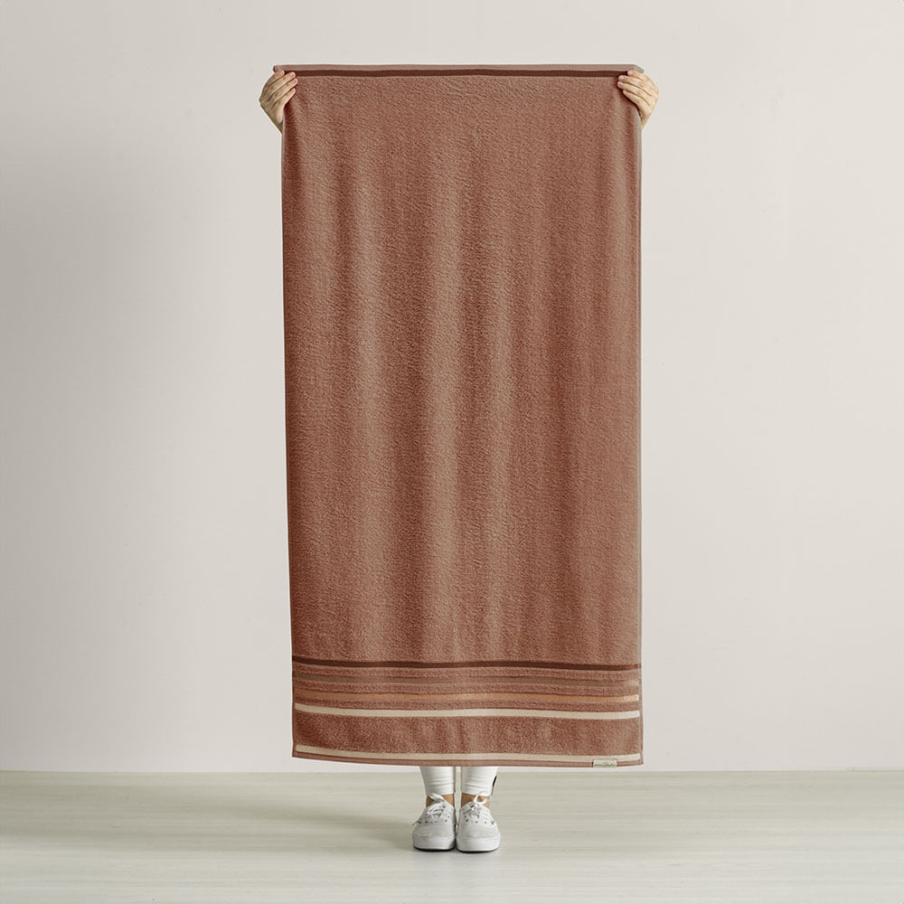 Jogo de Banho 5 Peças Lumina Sienna/Ferrugem | Karsten