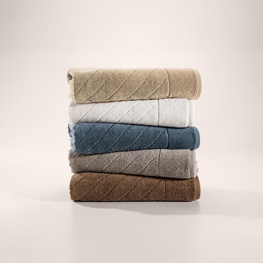 Toalha de Banho 100% Algodão Aspen Ivory | Karsten