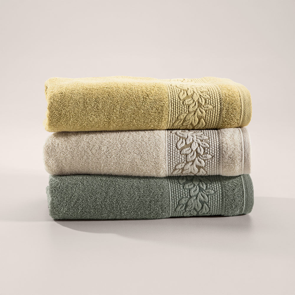 Toalha de Rosto Fio Cardado Provence Duna | Karsten