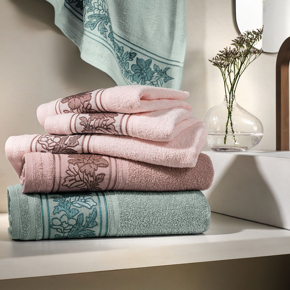 Toalha de Banho Fio Cardado Liana Marshmallow | Karsten